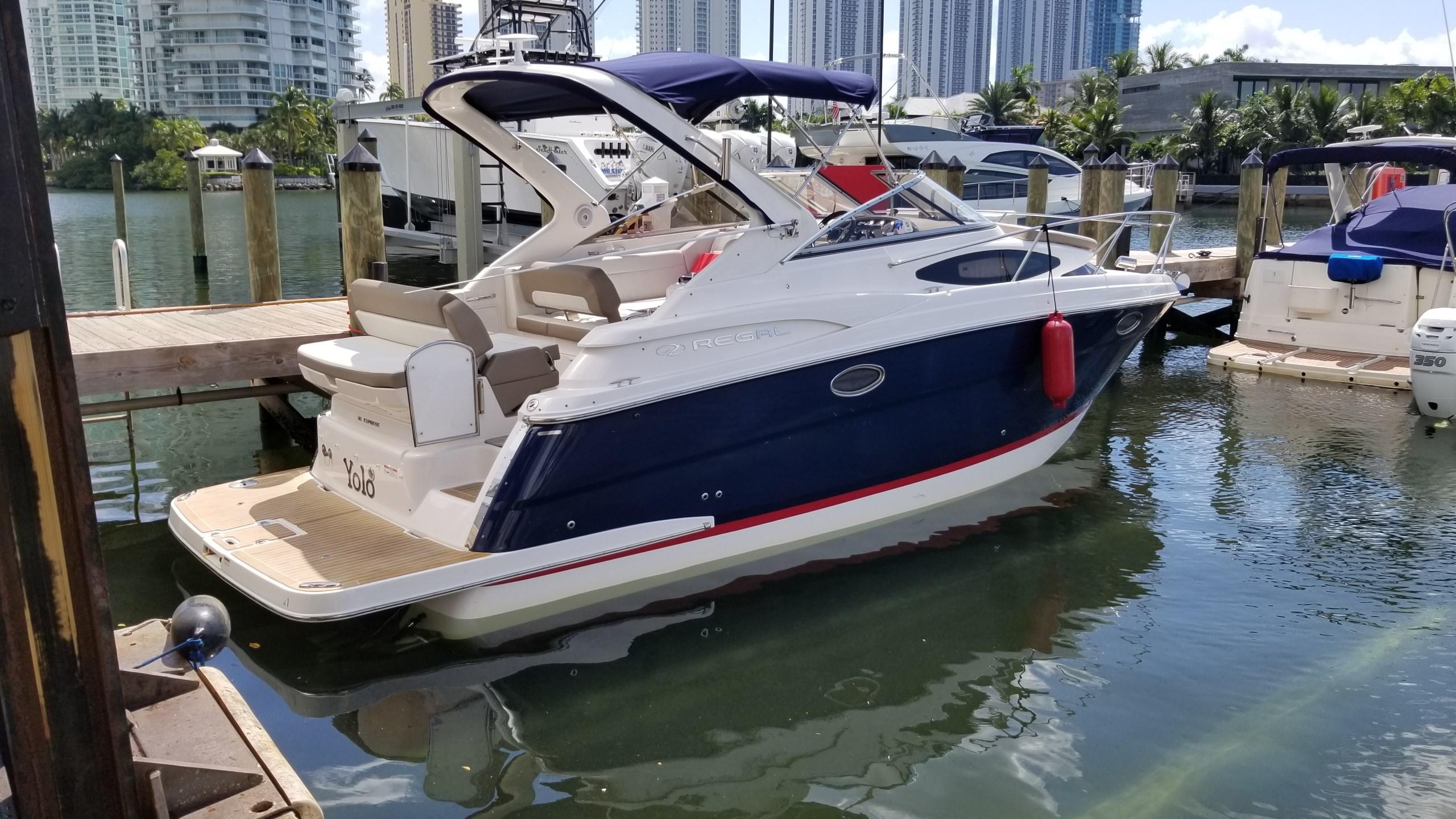 Yolo Yacht for Sale | 30 Regal Yachts Miami, FL | Denison Yacht Sales