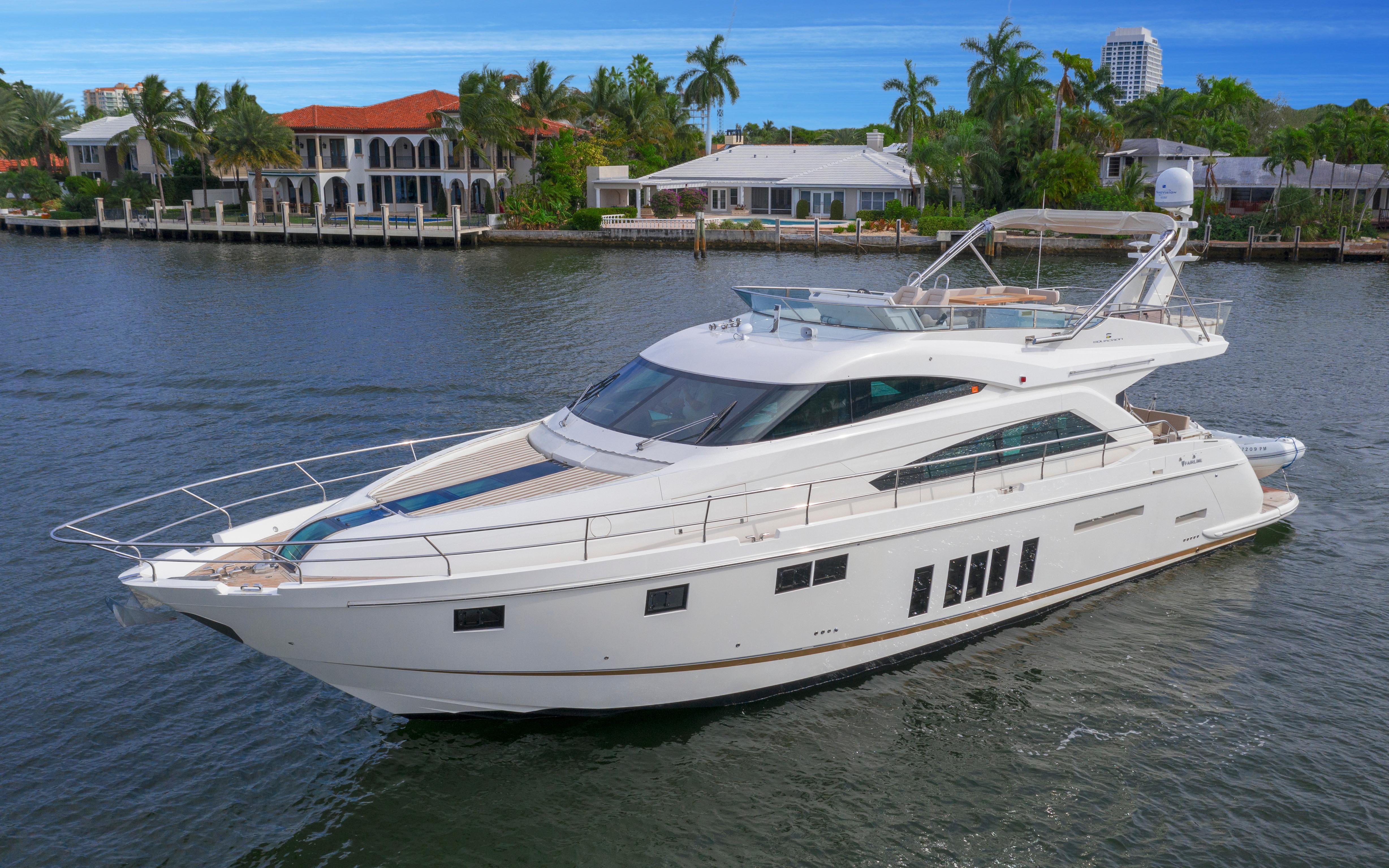 La Belle Epoque Fairline 2013 65 Squadron 65 Yacht for Sale in US