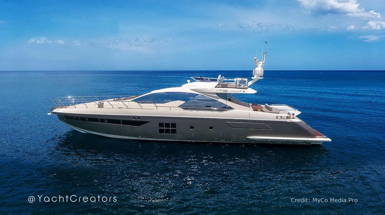 Samurai Yacht for Sale | 77 Azimut Yachts Aventura, FL | Denison Yacht ...