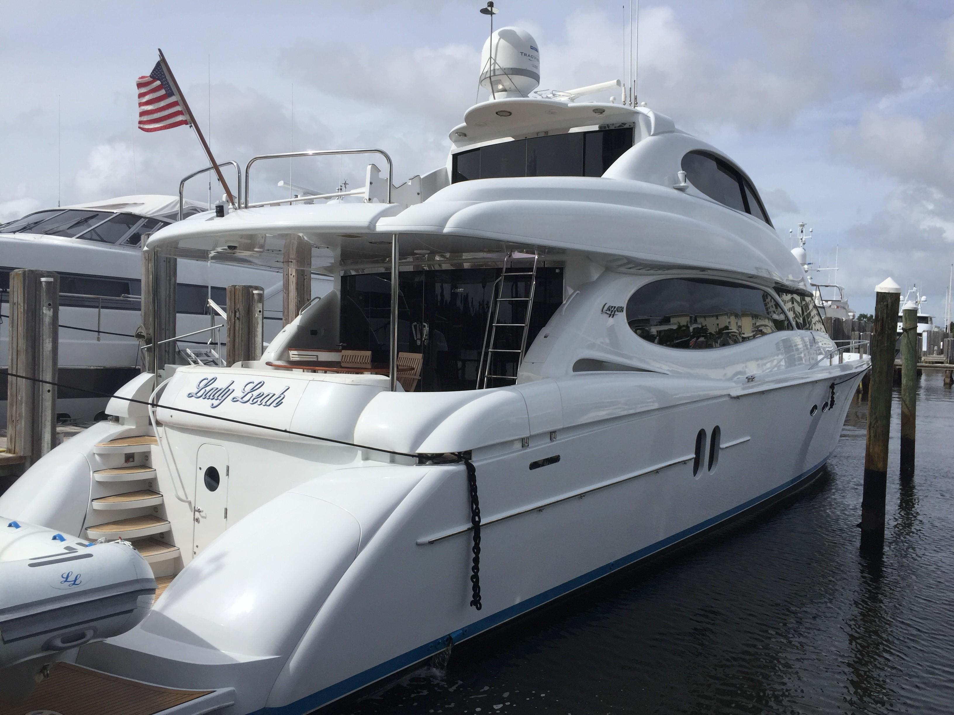 Lady Leah Lazzara 2004 Sky Lounge 80 Yacht for Sale in US