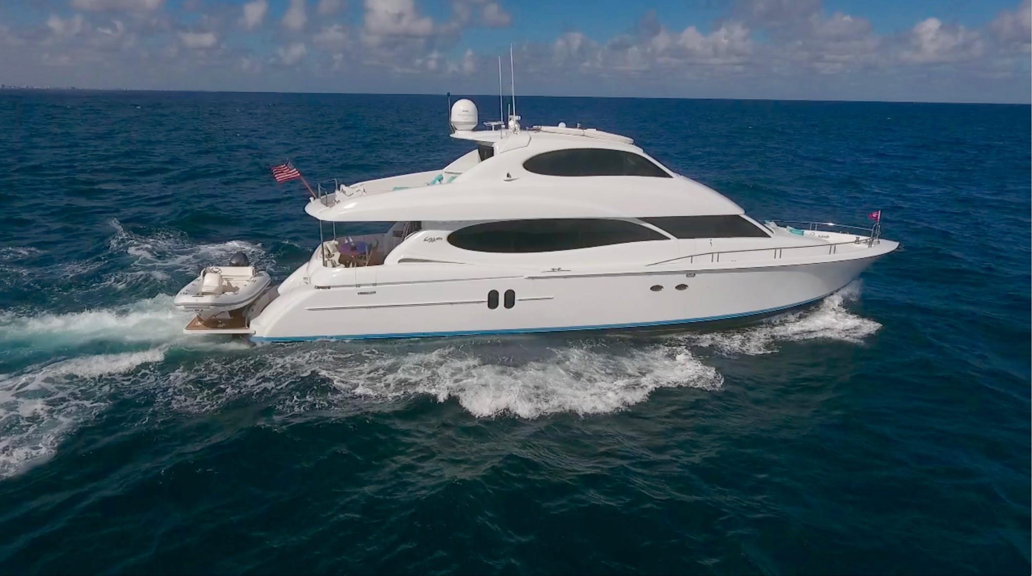 Lady Leah Lazzara 2004 Sky Lounge 80 Yacht for Sale in US