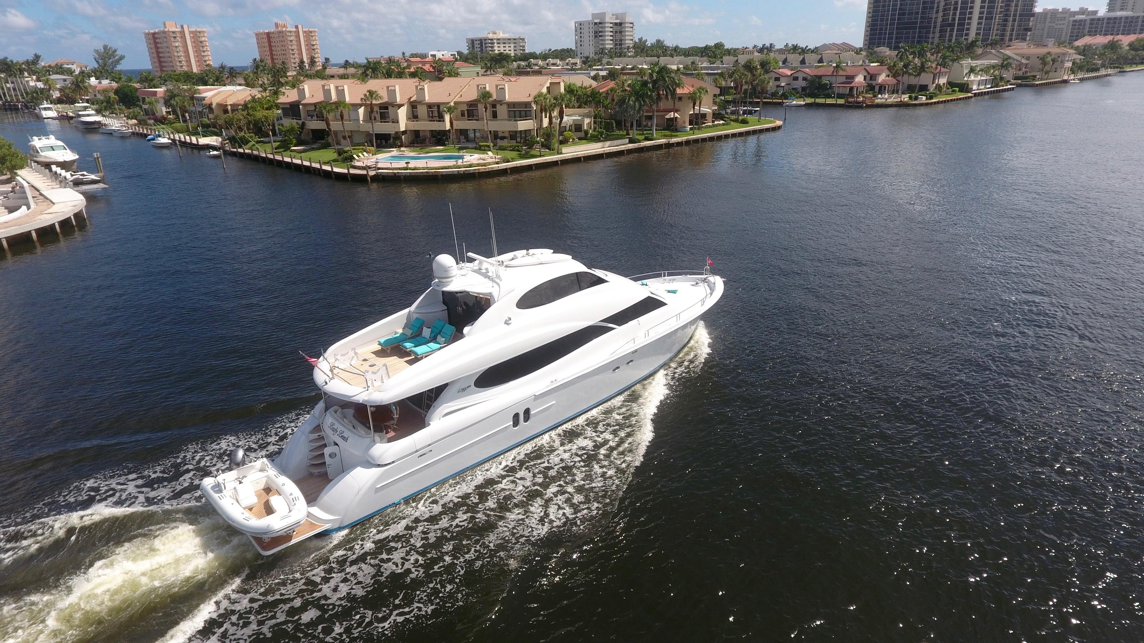 Lady Leah Lazzara 2004 Sky Lounge 80 Yacht for Sale in US
